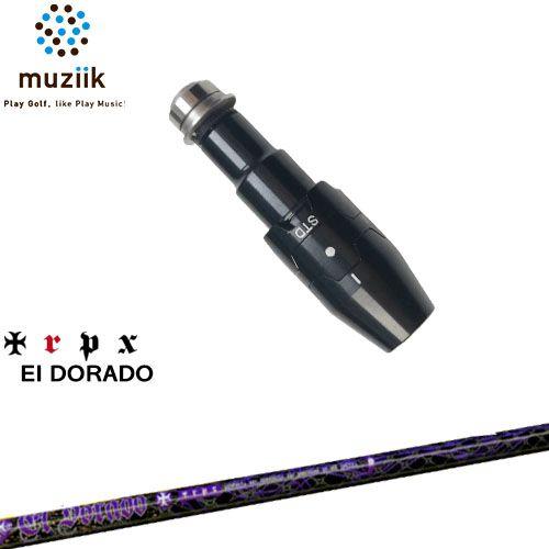 muziik ムジーク スリーブ付きシャフト ブラックエクスパイヤー用 スリーブ(通常タイプドロー設定) EL・DORADO エルドラド TRPX トリプルエックス : カスタムクラブ工房 ...