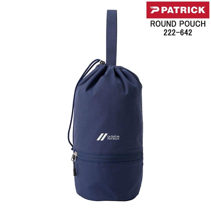 【即納可】【在庫品即納】PATRICK ROUND POUCH 222-642 パトリック ラウンドポーチ メンズ レディース ゴルフ ...