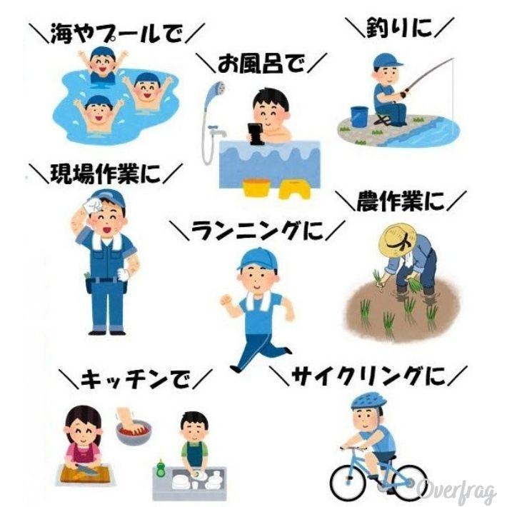 LOZOS IPX8 スマホ 防水 ケース 旅行 海 プール 雪山 スキー スノボ ゴルフ 防水ケース スマホカバー ストラップ付 :rdou0163:ファッション雑貨オーバーフラッグ ...