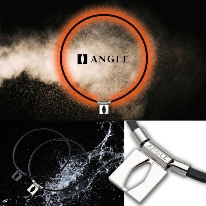 【正規品】ANGLE アングル 磁気ネックレス e.MODEL 01 NECKLACE eモデル 01 ネックレス 磁気 磁力放射 メンズ レディース おしゃれ 45cm 50cm ゴルフ ...