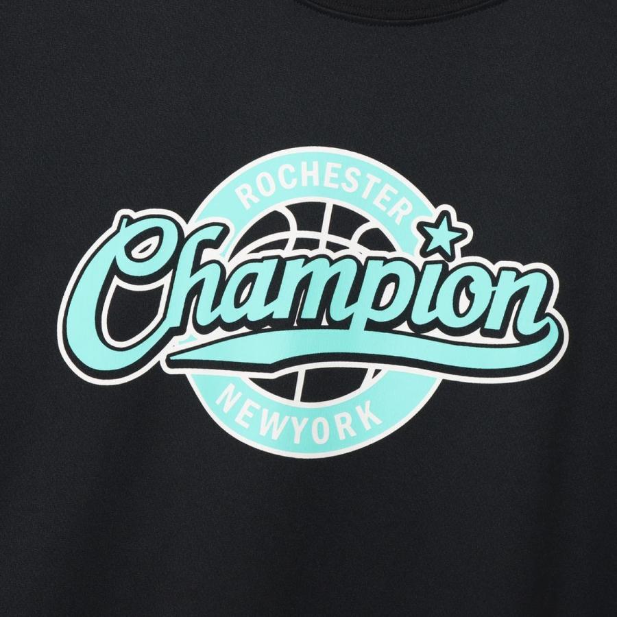 Champion チャンピオン CHAMPION CK-BB331 SHORT SLEEVE T-SHIRT BASKETBALL ウェア(キッズ) ブラック : ファッション雑貨オーバー ...