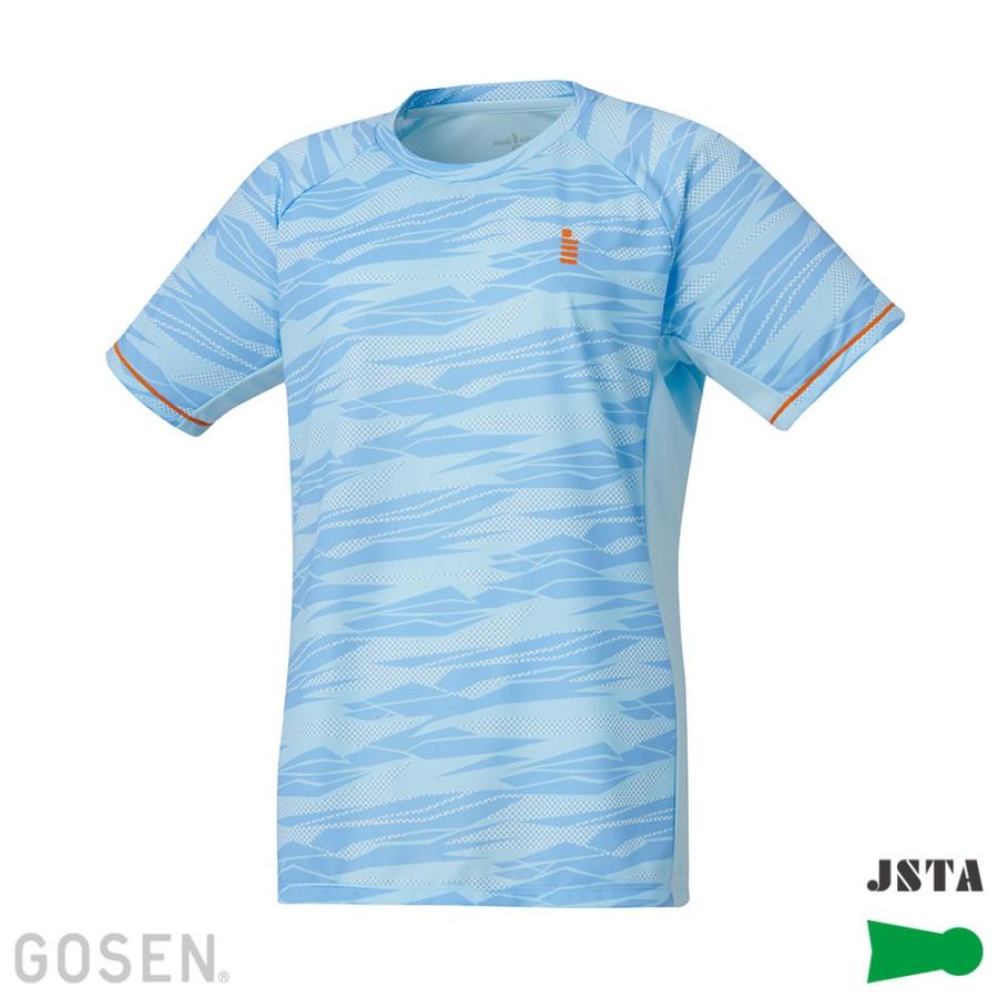 ゴーセン GOSEN T2453 レディースゲームシャツ テニス・バドミントン アパレル(レディース) サックス : xa-t245312 : ファッション雑貨オーバーフラッグ - 通販 ...