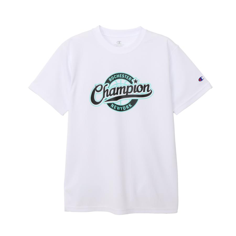 Champion チャンピオン CHAMPION CK-BB331 SHORT SLEEVE T-SHIRT BASKETBALL ウェア(キッズ) ホワイト : オーバーフラッグスポーツ ...