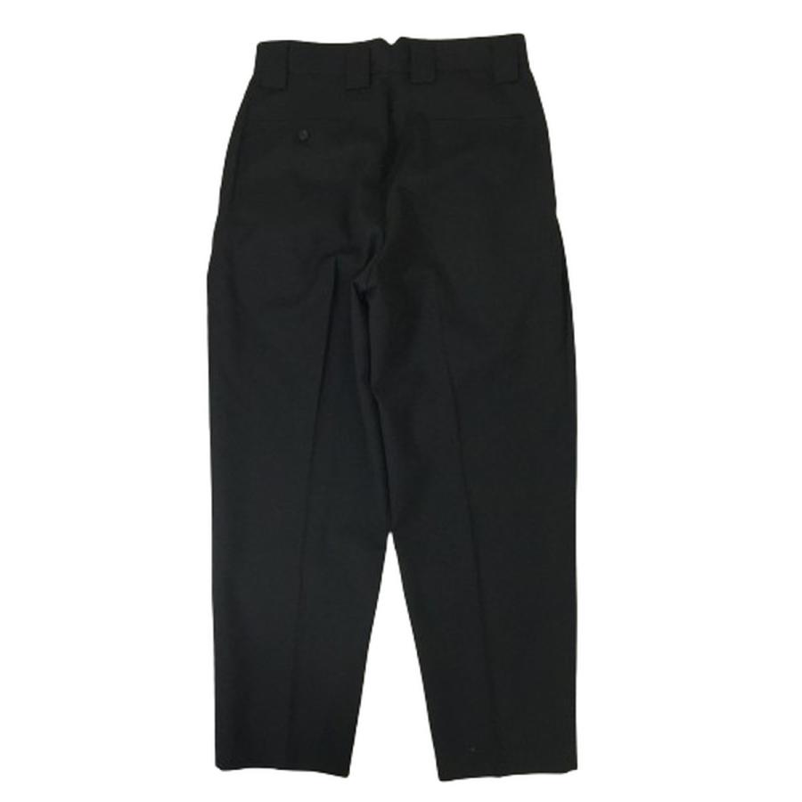 stein シュタイン ダブルワイドトラウザーズ テーパード パンツ ブラック DOUBLE WIDE TROUSERS ST.355-1 黒 M : 2406110107 : オーバーラップ ...