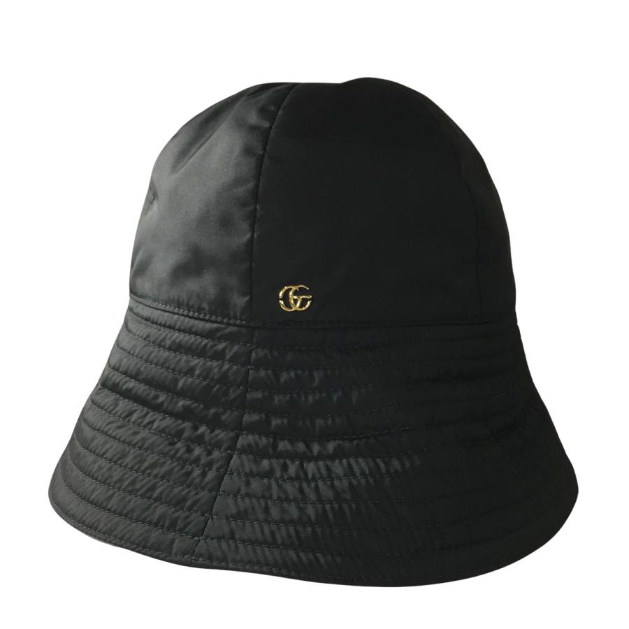 未使用品 GUCCI グッチ バケットハット ナイロン ブラック 黒 帽子 HAT 729470 国内正規品 M 57cm : オーバーラップヤフー店 - 通販 - Yahoo!ショッピング
