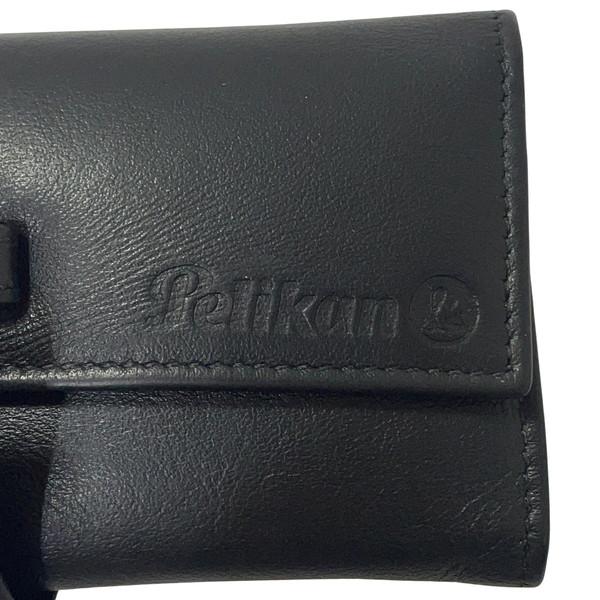 pelican（stacksto.） Pelikan ペリカンペンケース レザー ブラック 3本用 黒 : オーバーラップヤフー店 - 通販 - Yahoo!ショッピング
