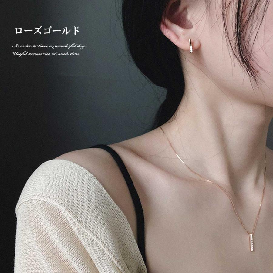 レディース ネックレス ストレートバー華奢ネックレス シルバー レディース ネックレス ストレートバー華奢ネックレス シルバー