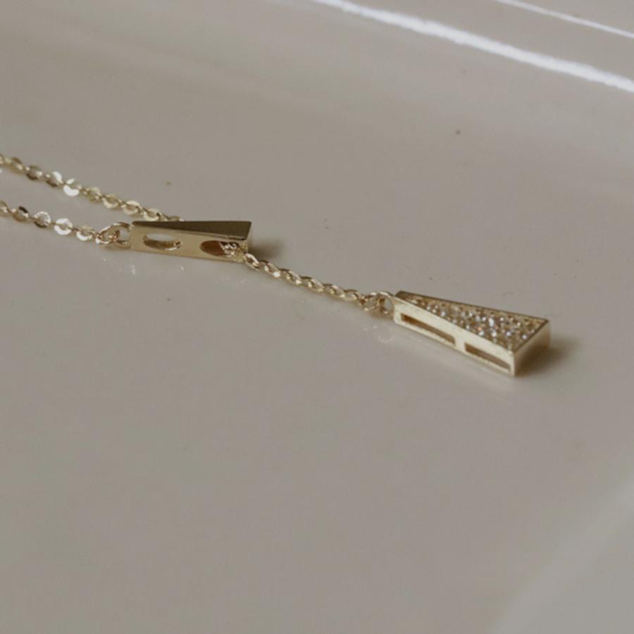 レディースネックレス 14kgpシルバー925Yチェーンネックレス 14kgp 1ラリエットネックレス イエローゴールド Y字ネックレス アクセサリー ネックレス レディース :orp036 ...