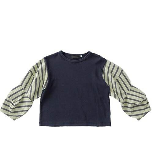 40%OFFセール SALE ヌヌフォルム レディース ロンT nunuforme WポインテッドスリーブT 長袖Tシャツ ネイビー メール便不可 24秋冬 1(155cm)/2(163cm ...