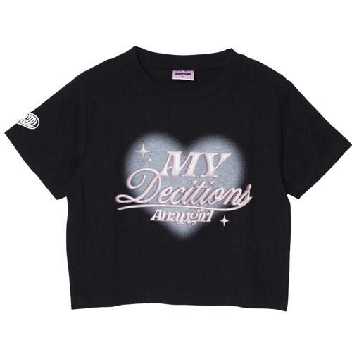 ANAP GiRL アナップ ガール 子ども服 半袖Tシャツ 135cm-165cm GIRL 3D ロゴ プリント Tシャツ ブラック 2025春夏 XS(135-145)/S(145 ...