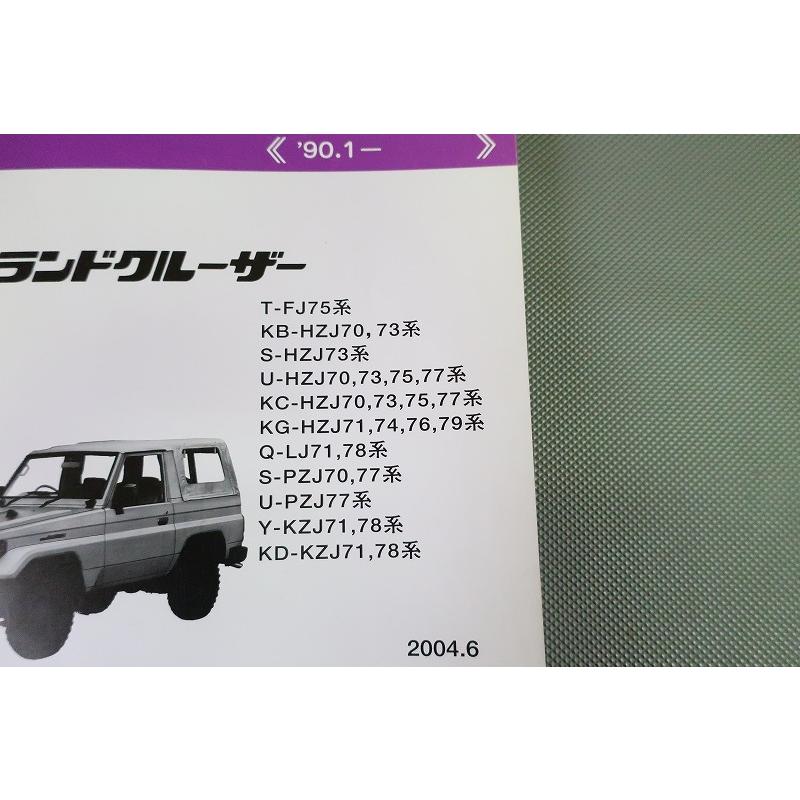 即決！ランドクルーザー/パーツリスト/FJ75/HZJ70/73/75/77/71/74/76/79/LJ78/PZJ70/77/KZJ71他/パーツカタログ/カスタム・プラド//181 ...