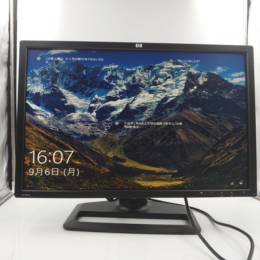 日本HP 液晶 ディスプレイ モニター 中古 HP ZR24w 24インチ ワイド 1920×1200 : eco-OWL - 通販 ...