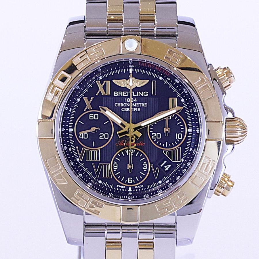 クロノマット BREITLING ブライトリング 41 CB0140 PG/SS メンズ 腕時計 : ジュエリーオウル - 通販 - Yahoo!ショッピング