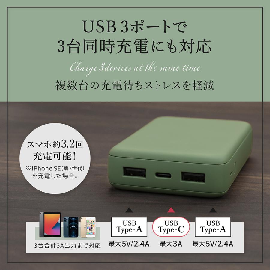 【祝開店！大放出セール開催中】 モバイルバッテリー 10000mAh 小型 軽量 USB Type-A Type-C PSE認証 yoshiyuki0804.sub.jp