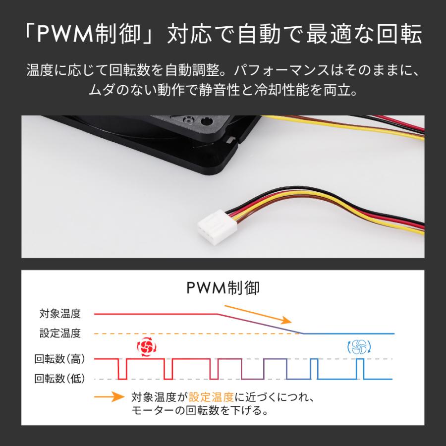 Owltech ケースファン 120mm PWM 3200rpm 山洋 デュアルボールベアリング : オウルテックダイレクト Yahoo!店 - 通販 - Yahoo!ショッピング