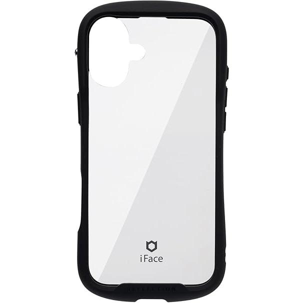 Hamee 16PlusiFaceR-BK ハミィ iFace Reflection ケース 強化ガラスクリア iPhone 16 Plus ...