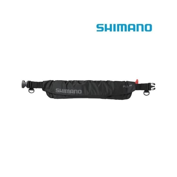 シマノ（SHIMANO） ライフジャケット VF-052K ラフトエアジャケット ウエストタイプ フルブラック 手動・自動膨脹式 型式承認品 ...
