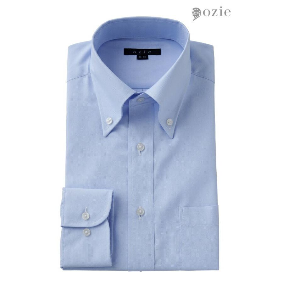 ozie ワイシャツ メンズ 長袖 カッターシャツ yシャツ ビジネスシャツ 形態安定 ボタンダウン オックスフォード おしゃれ : ozie(オジエ)ワイシャツ専門店 - 通販 ...