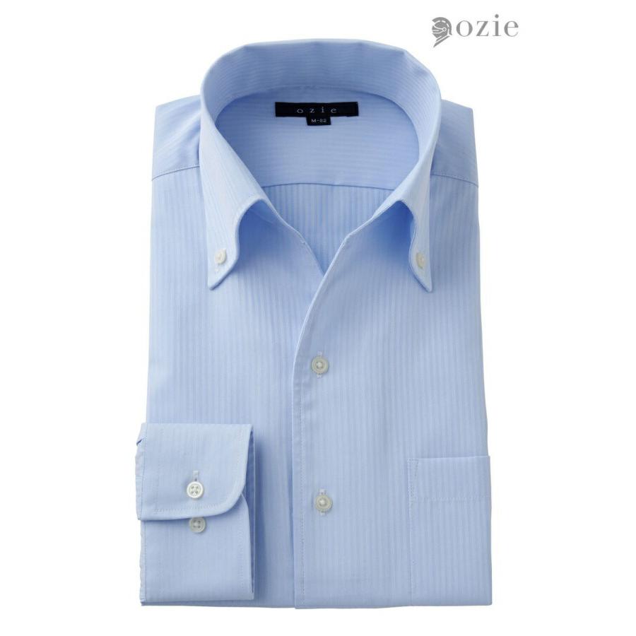 ozie ワイシャツ メンズ 長袖 カッターシャツ yシャツ ビジネスシャツ 形態安定 ボタンダウン スキッパーシャツ イタリアンカラー おしゃれ : ozie(オジエ)ワイシャツ専門店 ...