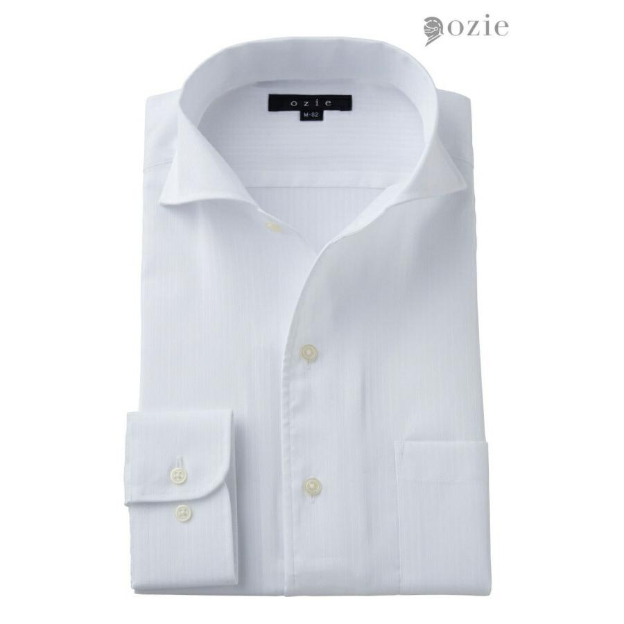 ozie ワイシャツ メンズ 長袖 カッターシャツ yシャツ ビジネスシャツ 形態安定 イタリアンカラー ワイド おしゃれ 白 : ozie(オジエ)ワイシャツ専門店 - 通販 - Yahoo ...