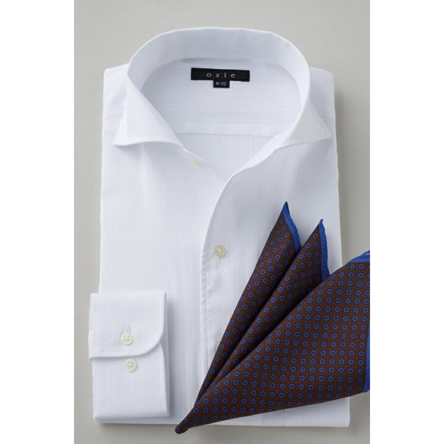 ozie ワイシャツ メンズ 長袖 カッターシャツ yシャツ ビジネスシャツ 形態安定 イタリアンカラー ワイド おしゃれ 白 : ozie(オジエ)ワイシャツ専門店 - 通販 - Yahoo ...