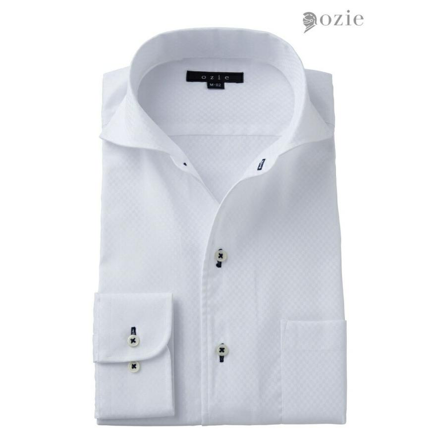 ozie ワイシャツ メンズ 長袖 カッターシャツ yシャツ ビジネスシャツ 形態安定 イタリアンカラー ワイド おしゃれ 白 : ozie(オジエ)ワイシャツ専門店 - 通販 - Yahoo ...