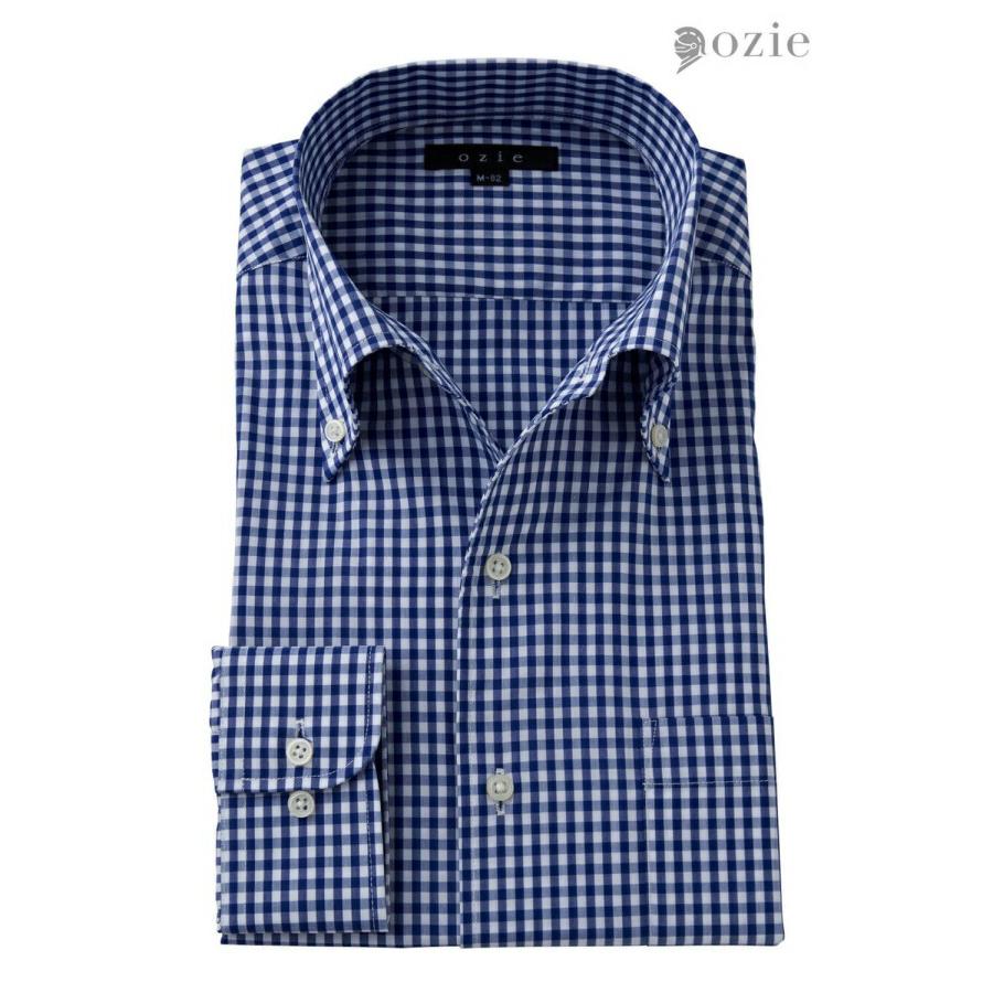 ozie ワイシャツ メンズ 長袖 カッターシャツ yシャツ ビジネスシャツ 形態安定 ボタンダウン イタリアンカラー ブロード おしゃれ : ozie(オジエ)ワイシャツ専門店 - 通販 ...
