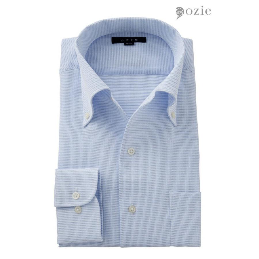 ozie ワイシャツ メンズ 長袖 カッターシャツ yシャツ ビジネスシャツ イージーケア ボタンダウン イタリアンカラーシャツ おしゃれ : ozie(オジエ)ワイシャツ専門店 - 通販 ...
