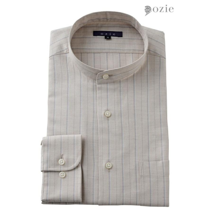ozie ワイシャツ メンズ 長袖 カッターシャツ yシャツ ビジネスシャツ スタンドカラー マオカラー おしゃれ : ozie(オジエ)ワイシャツ専門店 - 通販 - Yahoo!ショッピング