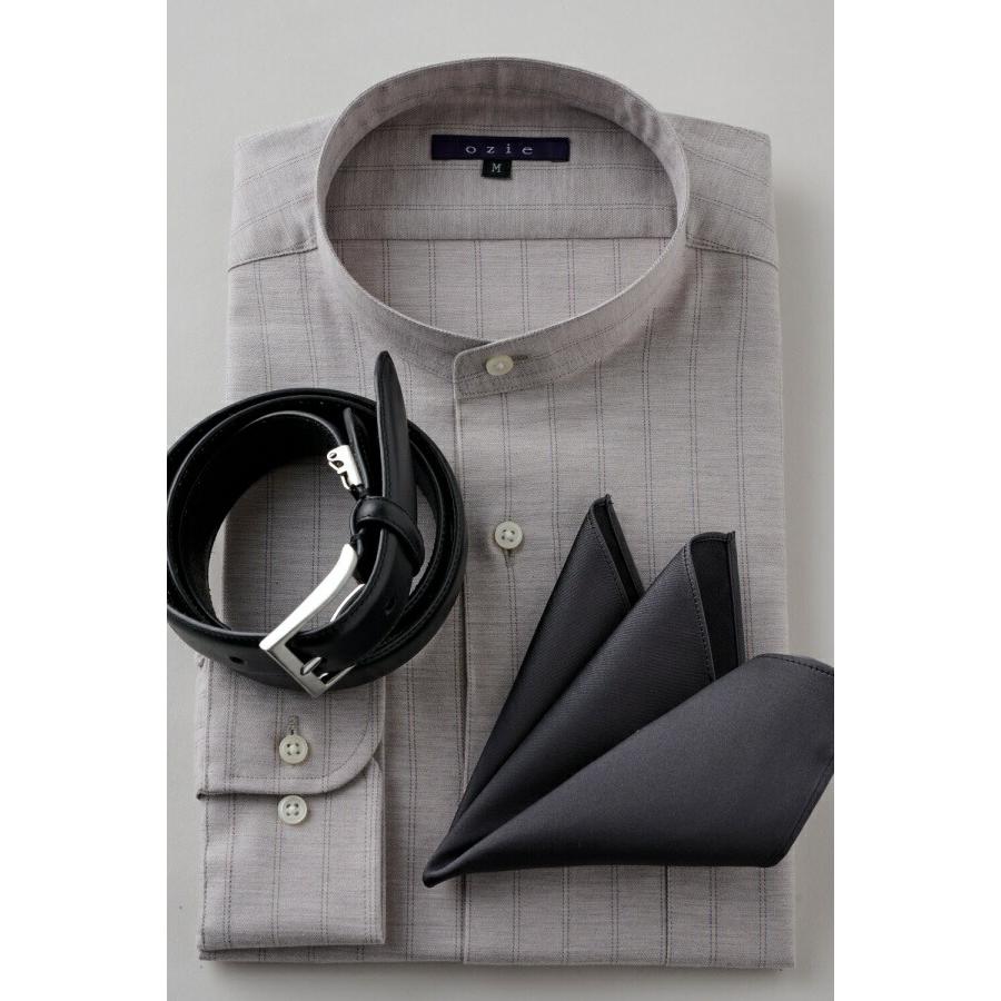 ozie ワイシャツ メンズ 長袖 カッターシャツ yシャツ ビジネスシャツ スタンドカラー マオカラー おしゃれ : ozie(オジエ)ワイシャツ専門店 - 通販 - Yahoo!ショッピング