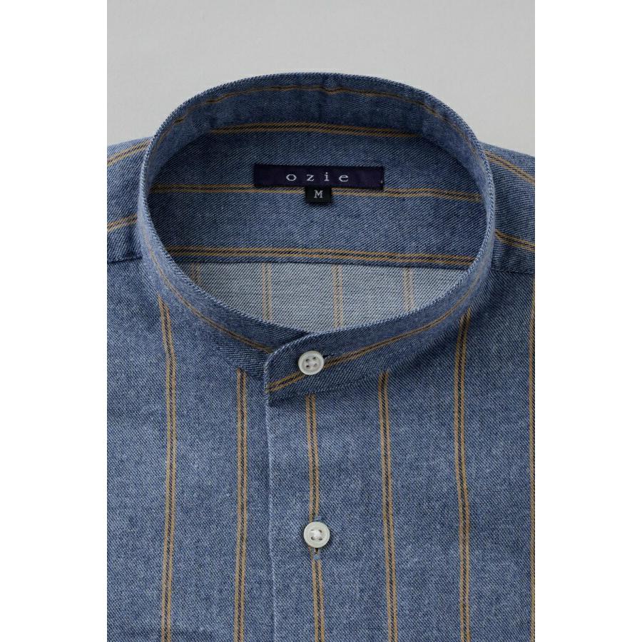 ozie ワイシャツ メンズ 長袖 カッターシャツ yシャツ ビジネスシャツ スタンドカラー マオカラー おしゃれ : ozie(オジエ)ワイシャツ専門店 - 通販 - Yahoo!ショッピング