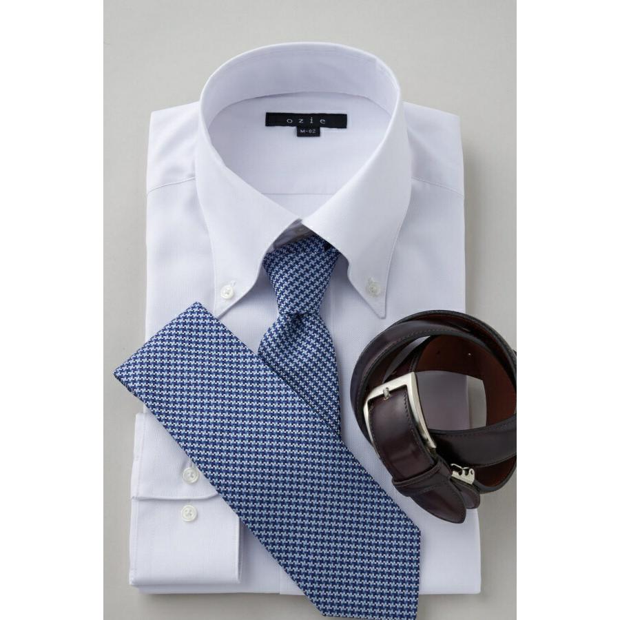 ozie ワイシャツ メンズ 長袖 カッターシャツ yシャツ ビジネスシャツ 形態安定 ドゥエボットーニ ボタンダウン オックスフォード おしゃれ 白 : ozie(オジエ)ワイシャツ専門店 ...