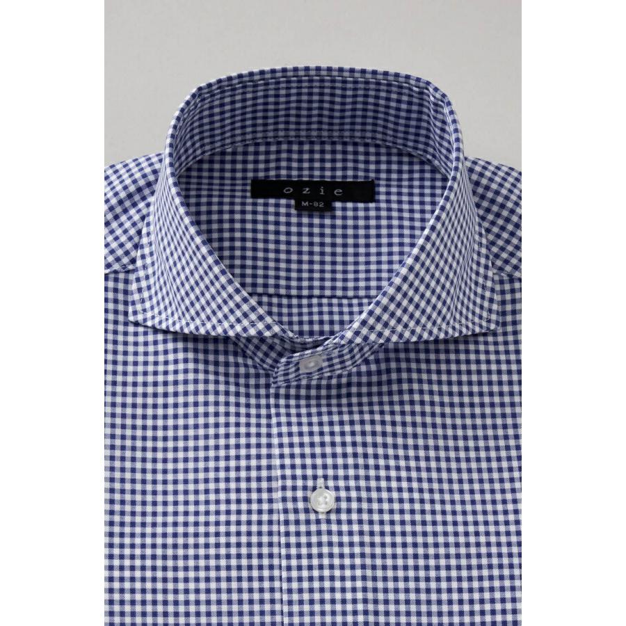 ozie ワイシャツ メンズ 長袖 カッターシャツ yシャツ ビジネスシャツ 形態安定 ノーアイロン ホリゾンタルカラー クールマックス : ozie(オジエ)ワイシャツ専門店 - 通販 ...