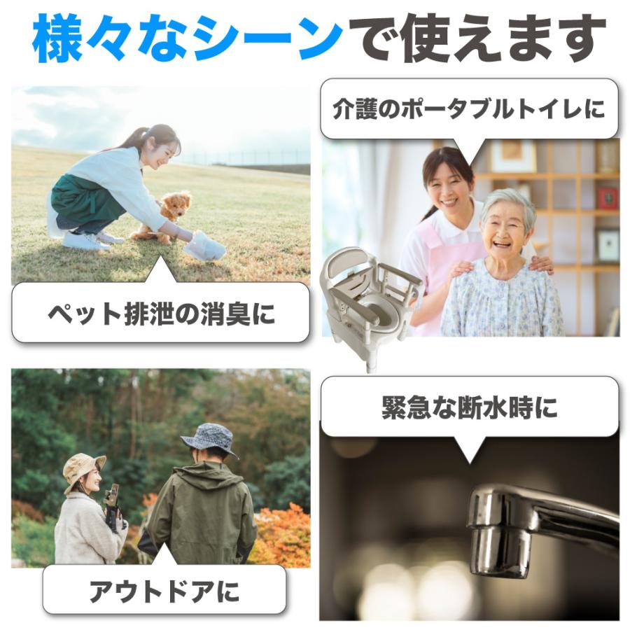 防災用簡易トイレ・排便処理剤 （バイオコートBB10 お試しサンプル1回分）15g 日本製 防災グッズ 非常持出品 備蓄品 エコロジー eco 消臭 バイオ 災害 防災 : オゾンアソシア空気 ...