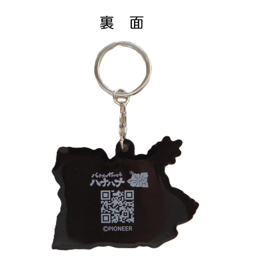 Pioneer 【8セット】 HANAHANA ラバーキーホルダー 2個セット ハイビスカス ハナハナ パイオニア スロット パチスロ グッズ 花 実機 同サイズ バッグ カギ 縁起 ゲン担ぎ ...