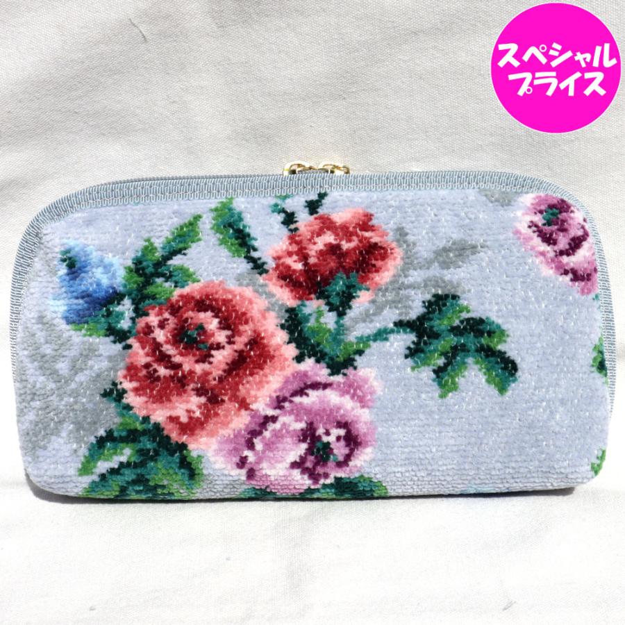 フェイラー ポーチ 便利ポーチ メロウローズ シルバーグレー MLR-232031 MELLOW ROSE 10cm×20cm×3cm : 232031sale : プチアーク - 通販 ...