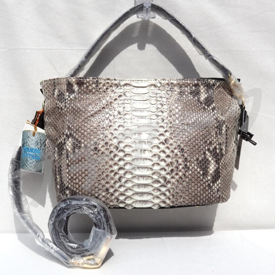 バッグ 2WAY ダイヤモンドパイソン DIAMOND PYTHON 本革 蛇革 牛革 : プチアーク - 通販 - Yahoo!ショッピング