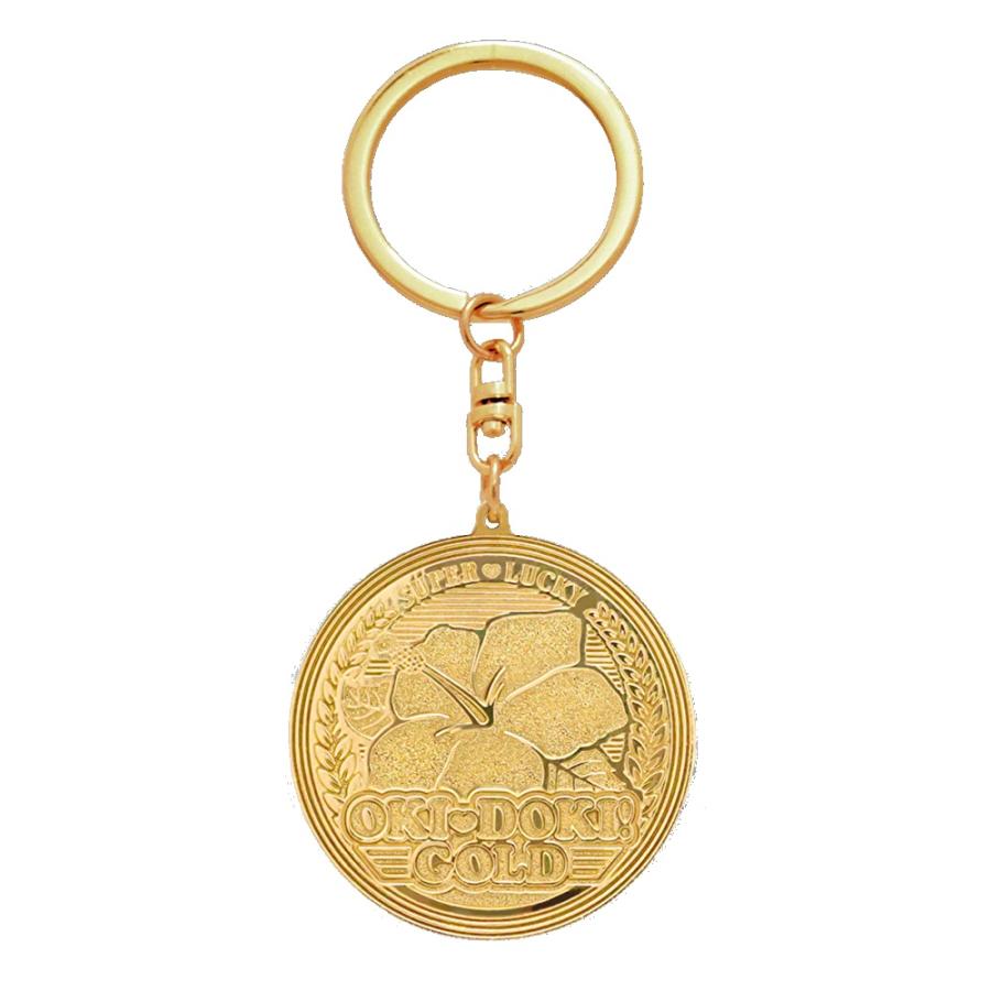 沖ドキ！GOLD メタルキーホルダー / パチスロ スロット キャラクター グッズ : Pエンタメストアヤフーショッピング店 - 通販 - Yahoo!ショッピング