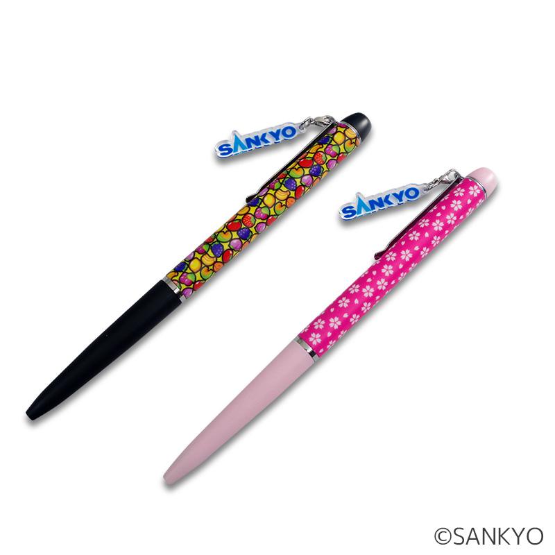 SANKYOプレミアムボールペン 2種セット フルーツ柄 サクラ柄 : Pエンタメストアヤフーショッピング店 - 通販 - Yahoo!ショッピング