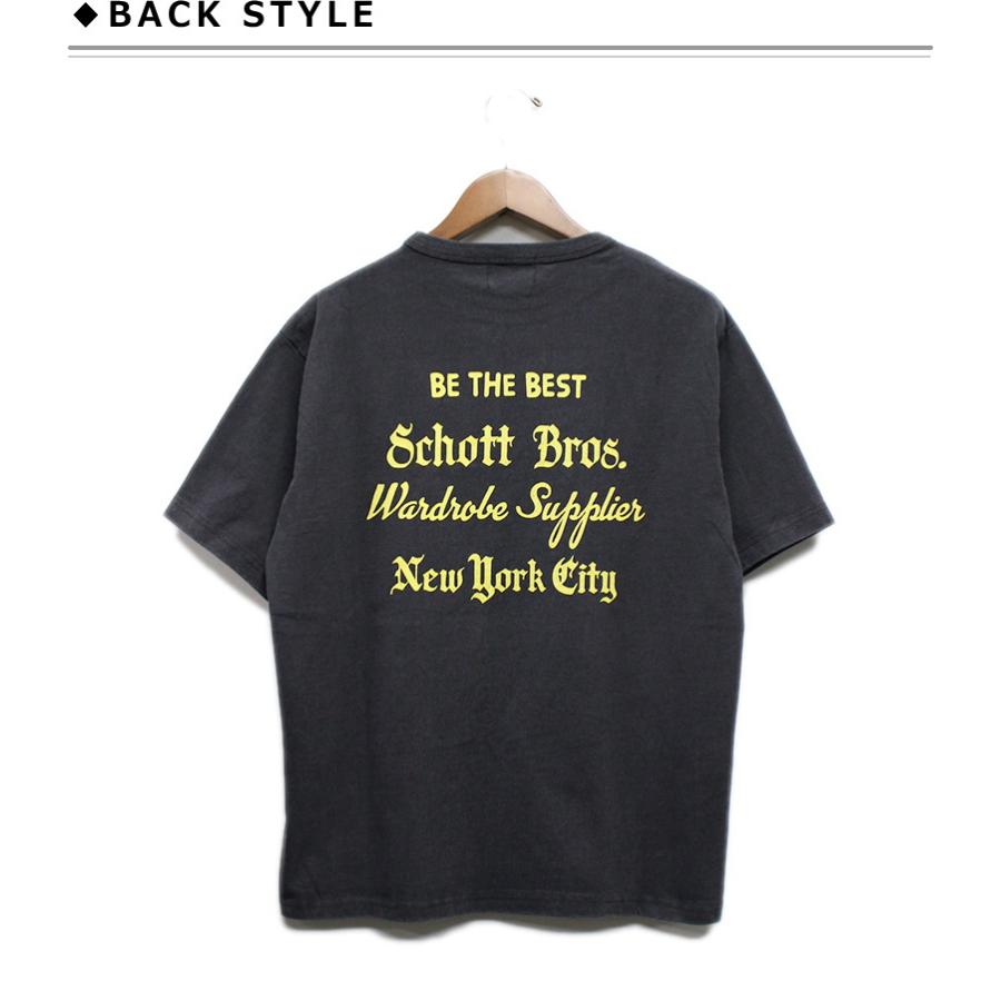 Schott N.Y.C / ショット SNOWWASH T-SHIRT "ADVERTISEMENT" 2025年モデル No.782-5134025 : PARADISE MARKET ...
