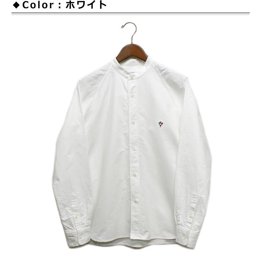 Arvor Maree（アルボーマレー） RAGLAN SLEEVE STAND COLLAR OXFORD