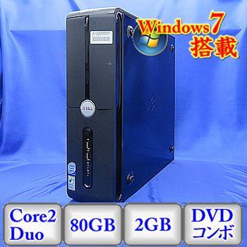 DELL 【中古】デスクトップパソコンDELL Vostro 200 [DCSLF] -Windows7 Professional 32bit Core2Duo 2.2GHz 2GB 80GB ...