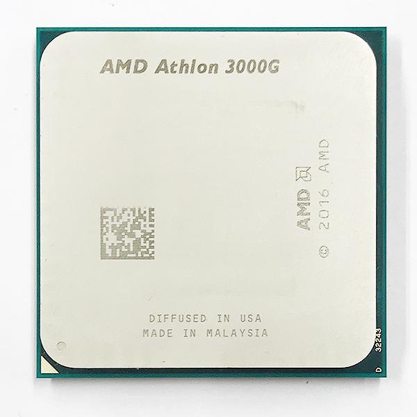 AMD ATHION 3000G with Radeon Vega 3 Graphics 3.5GHz 2コア 4スレッド Socket ...