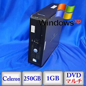 中古デスクトップパソコンDELL OptiPlex 380 DCCY1F WindowsXP Professional Celeron 2 ...