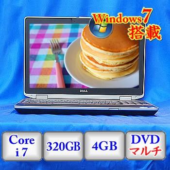 【中古】ノートパソコンDELL Latitude E6520 [P14F] -Windows7 Professional 64bit Core ...