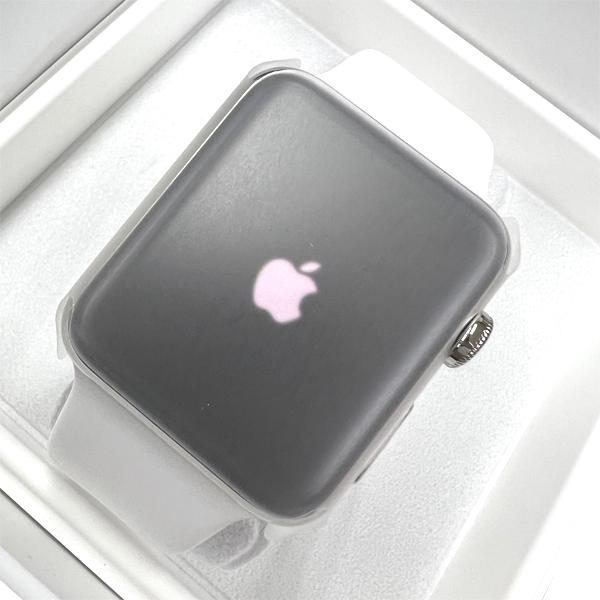 Apple Watch 42mm MJ3V2J/A A1554 ホワイトスポーツバンド 第1世代 充電確認済み 開封のみの未使用品 付属品あり ...