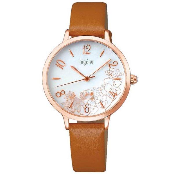ingenu（ALBA） セイコー アルバ 腕時計 SEIKO ALBA 時計 アンジェーヌ 華やか花シリーズ ingenu レディース 白 ...