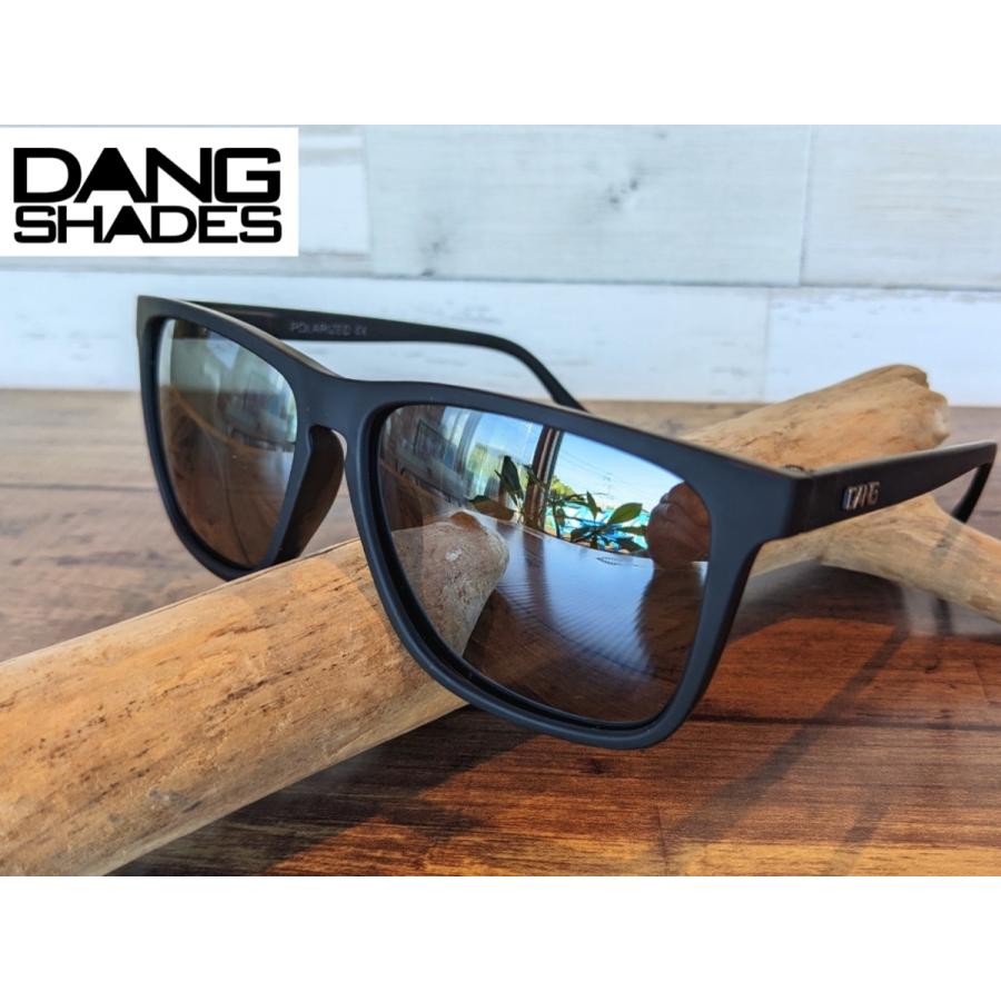 DANG SHADES SHADES ダンシェイディーズ RECOIL Black x Chrome Mirror Polarized(偏光 ...