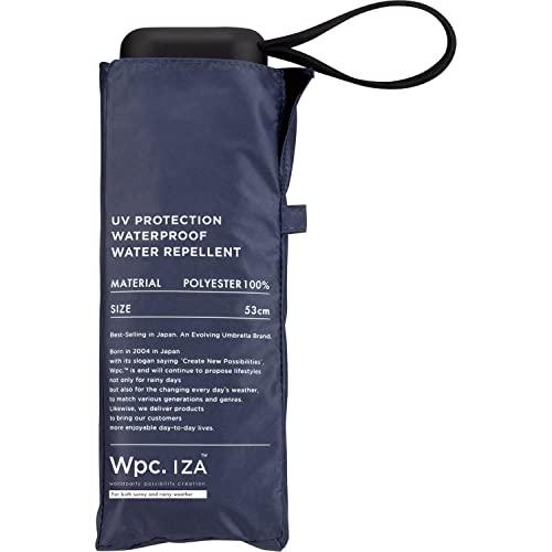 Wpc. IZA wpc 日傘 遮光 軽量 傘 イザ 長傘 折りたたみ iza折りたたみ傘 コンパクト Type Compact 53cm 完全遮光 晴雨兼用 : パートナー - 通販 ...