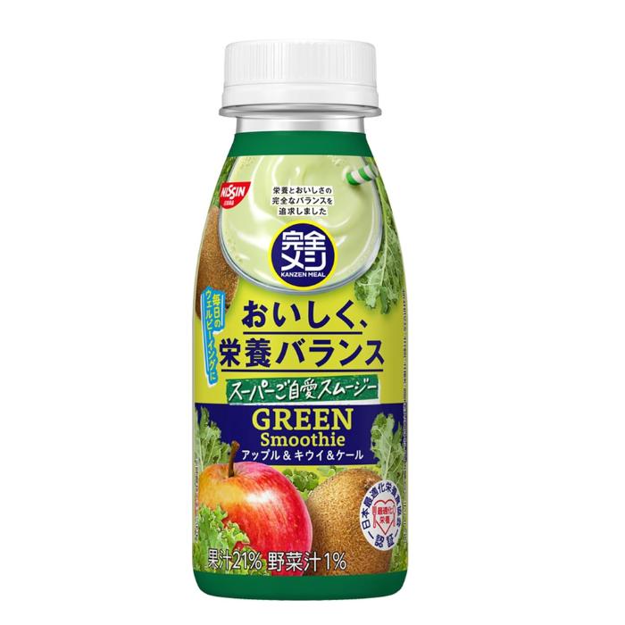 完全メシ スムージー 日清 日清食品 賞味期限 グリーンスムージー バナナスムージー 235ml 12本 1箱 選べる : パートナー - 通販 - Yahoo!ショッピング